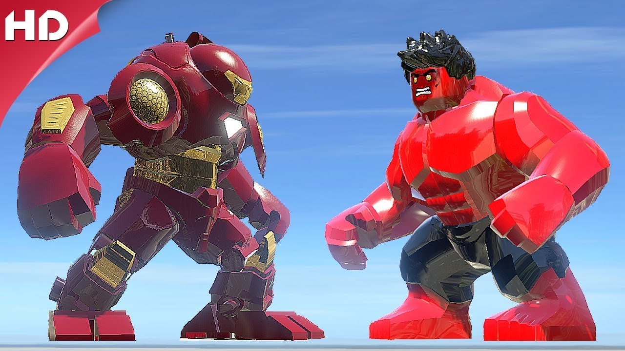Hulkbuster Vs Red Hulk