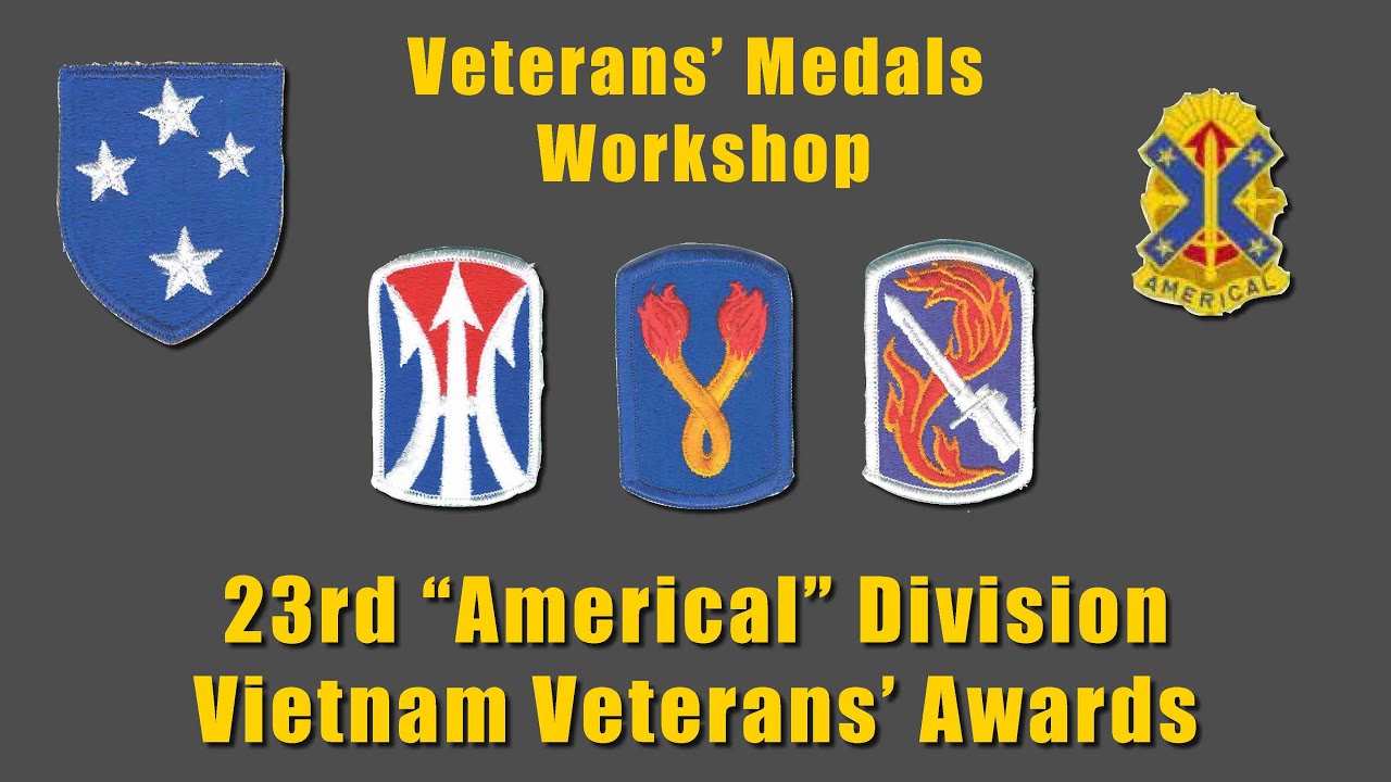 "Americal", 23rd Infantry Division Vietnam Veterans' Medals and ...