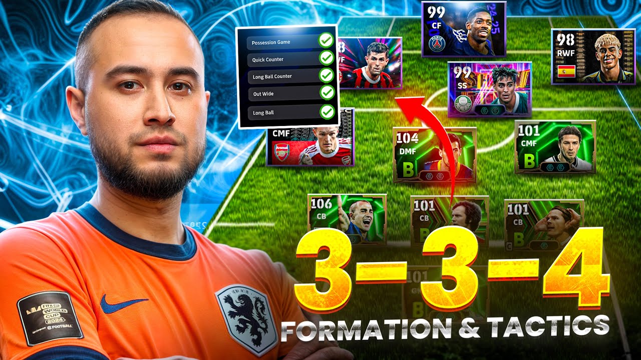 The ONLY Formation That WORKS With All 5 Playing Styles In eFootball ...