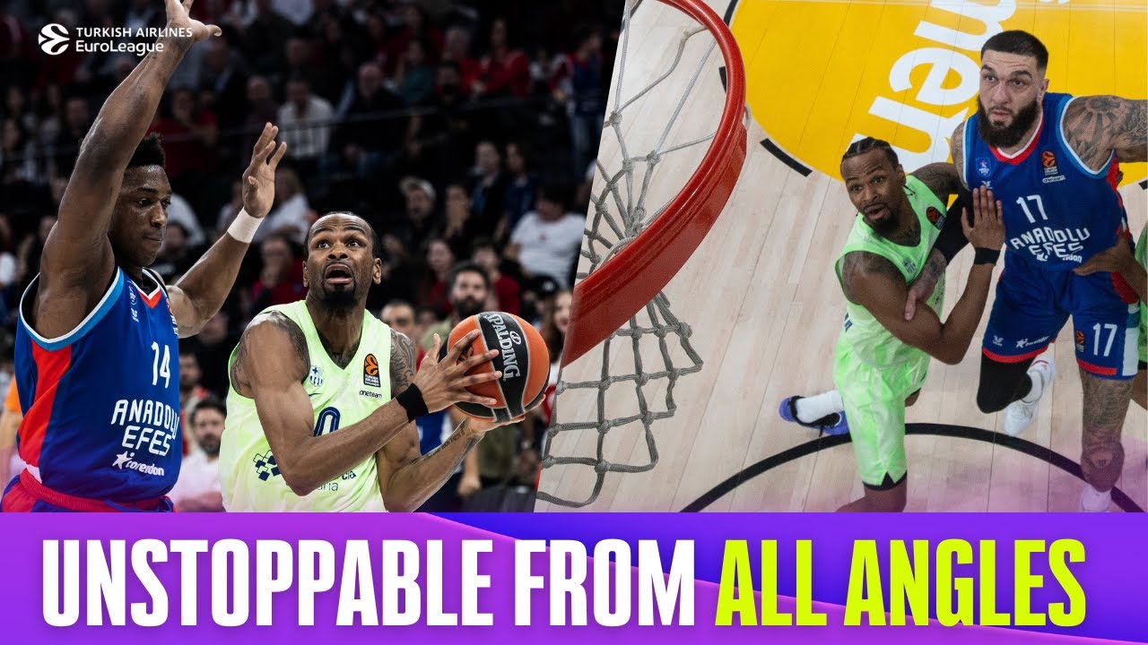 UNSTOPPABLE from ALL ANGLES | Pure PUNTER Magic HIGHLIGHTS | Barcelona - Efes - YouTube