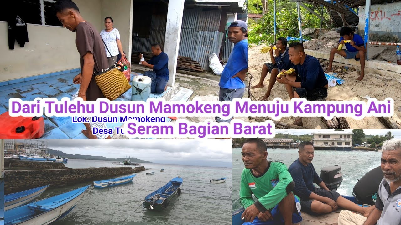 Dari dusun Mamokeng Desa Tulehu Menuju Dusun Ani Seram Bagian Barat ...