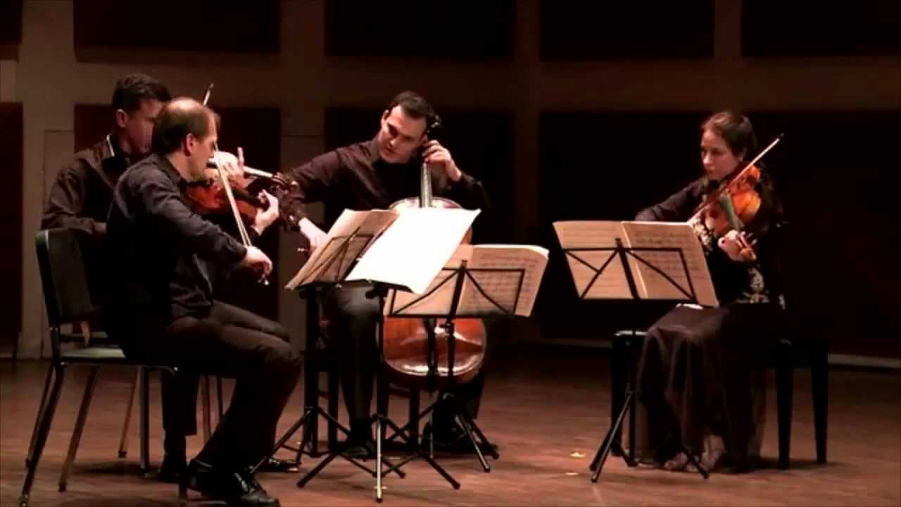 QuartetWeb -- Penderecki String Quartet - YouTube