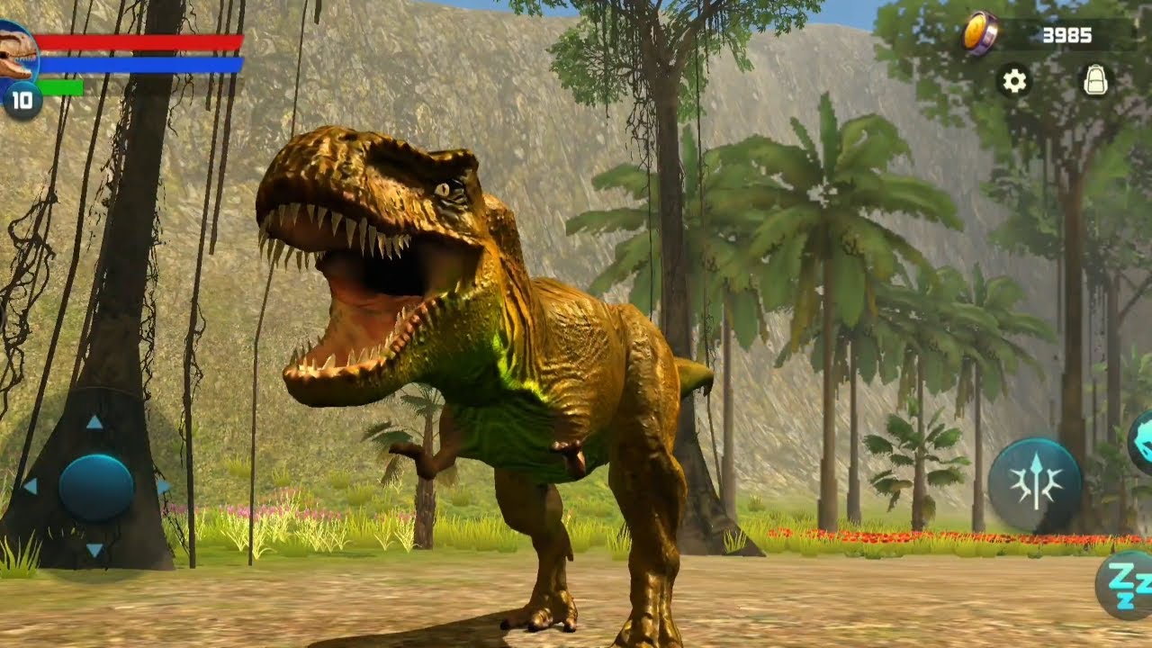 Best Dino Games - Tyrannosaurus Simulator Android Gameplay - Dinosaur ...