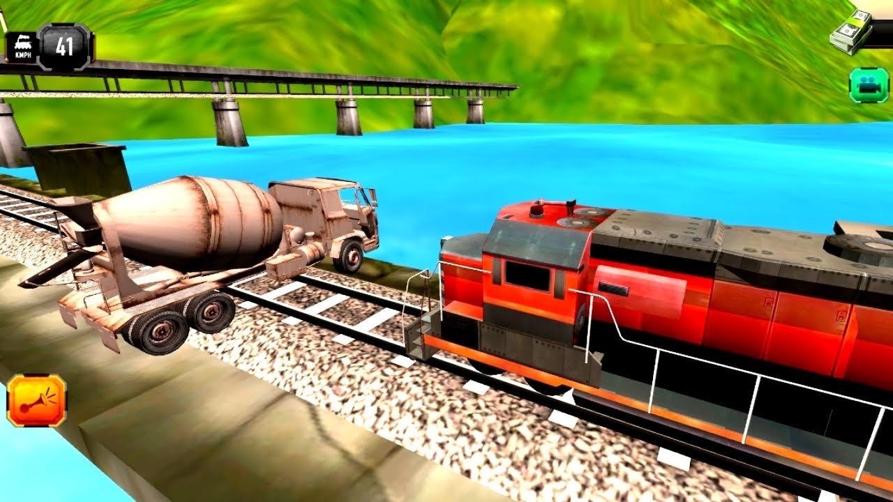 Train Vs cars: Who Will Win This Battle? Dengerous Train Jump Android ...