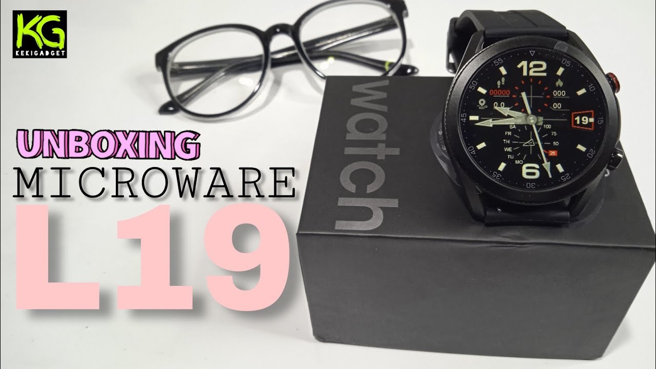 UNBOXING | SMARTWATCH MICROWARE L19, KLASIK DAN KOKOH - YouTube