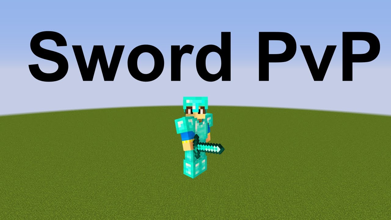 Minecraft Sword PvP Game Play! - YouTube