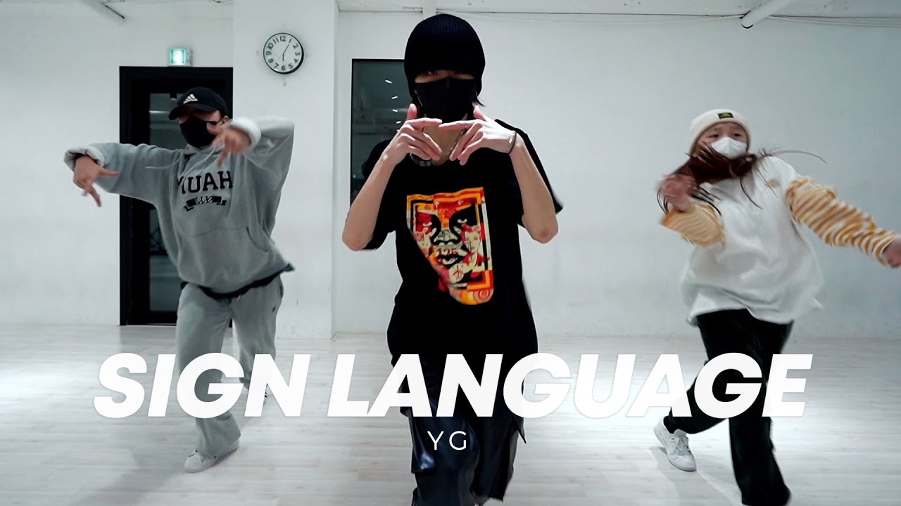 YG - Sign Language choreography Very - YouTube