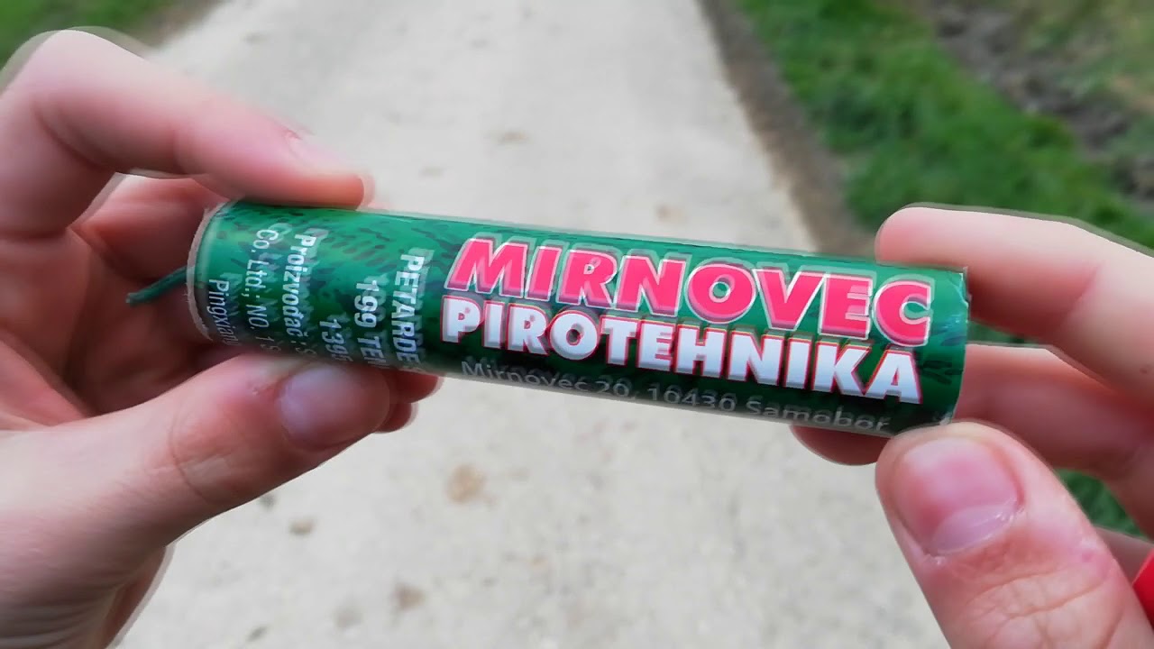 The strongest firecrackers (Tenkovska vs Shock) - YouTube