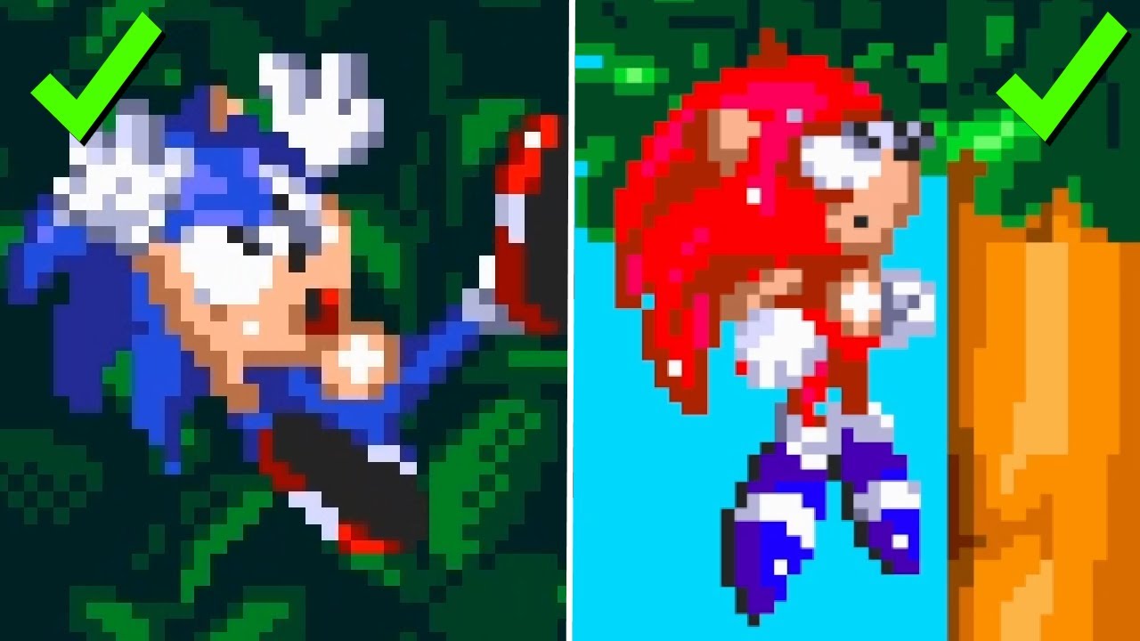 Remastered Red Sonic ~ Sonic 3 A.I.R. mods ~ Gameplay - YouTube