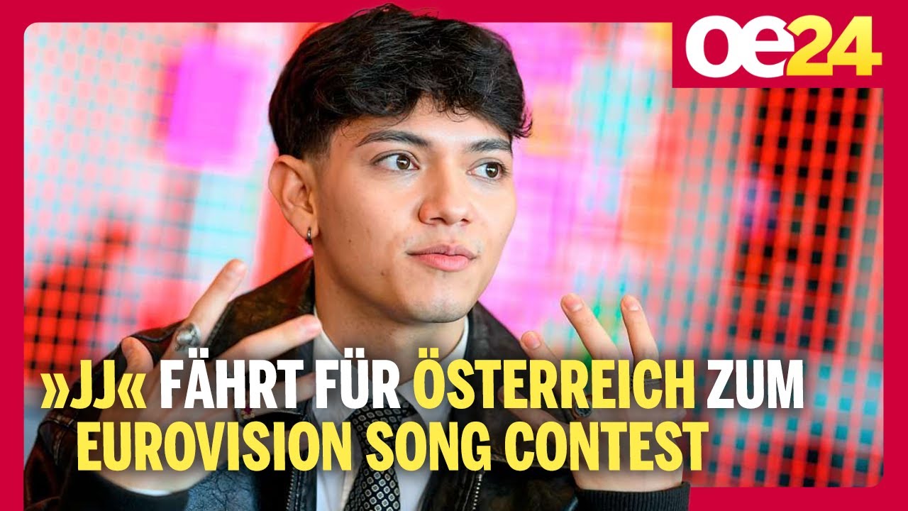Johannes "JJ" Pietsch fährt für Österreich zum Eurovison Song Contest ...