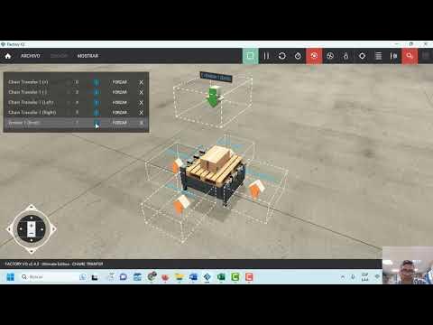 FACTORY IO CHAIN TRASFER PROGRAMACIÓN DE PLC SIMULACIÓN DE PLC - YouTube