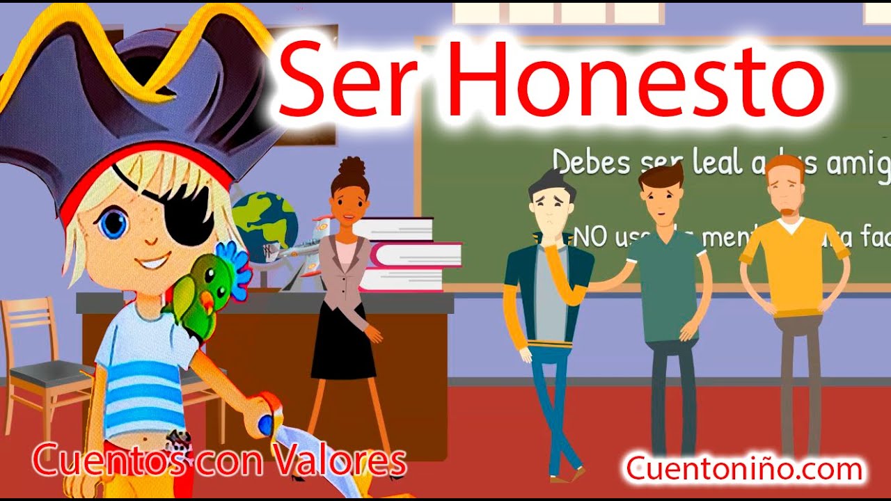 SER HONESTO【cuento CORTO 💖 con VALORES】 - YouTube