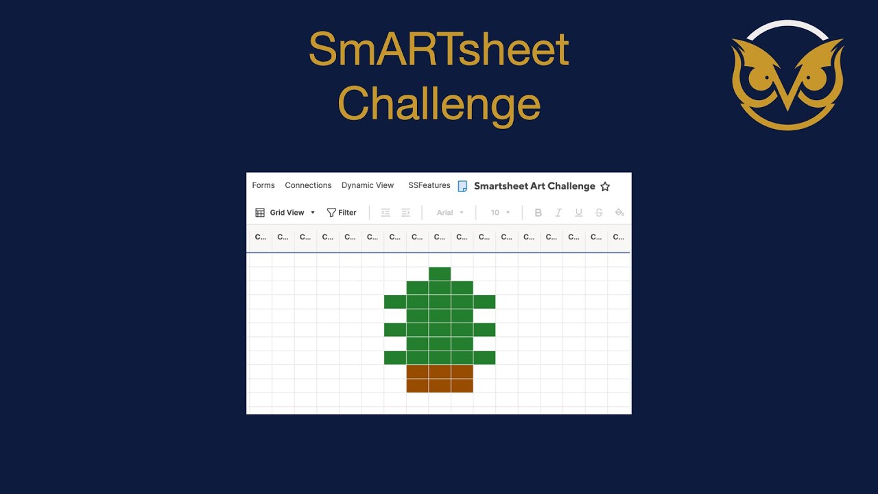 Smartsheet Art Challenge - YouTube
