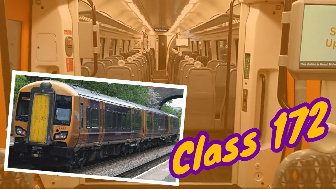 West Midlands Railway 172 Turbostar | Full Interior/Walkthrough ...