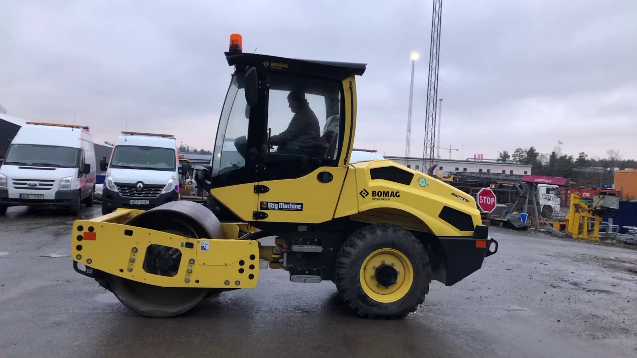 Köp en vält Bomag BW145D på Klaravik - YouTube
