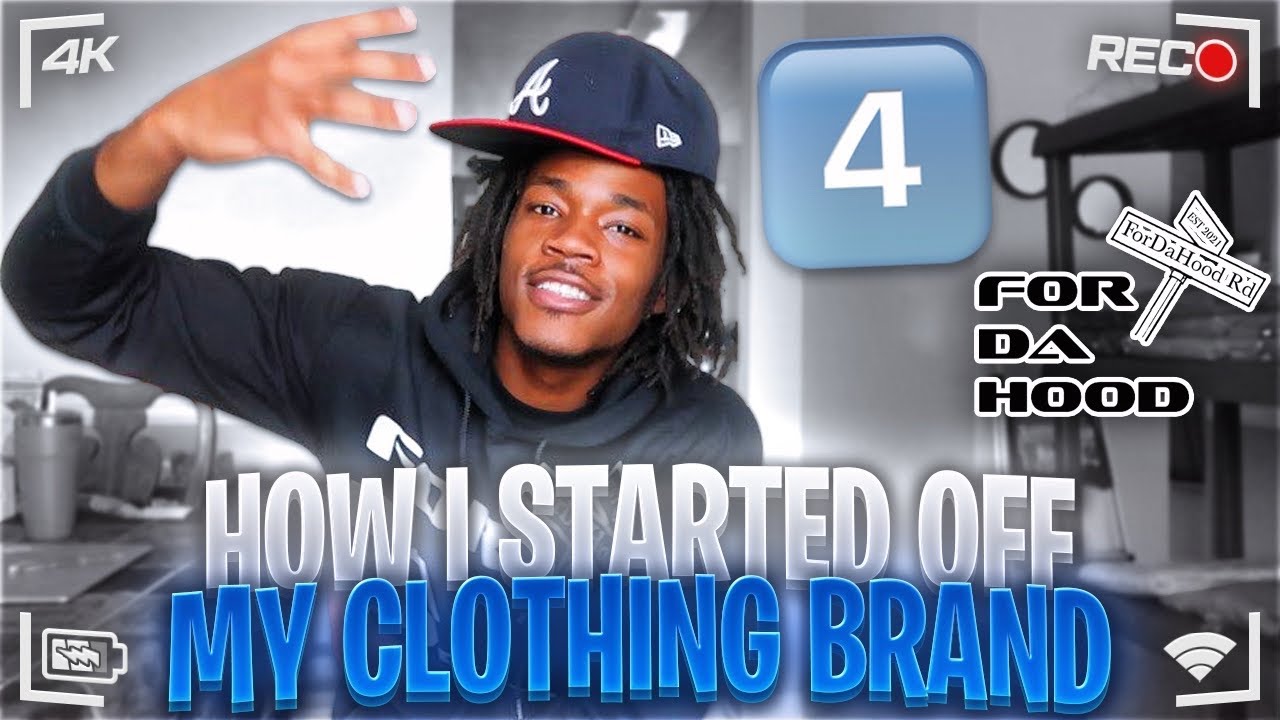 HOW I STARTED OFF MY CLOTHING BRAND 😱😱😱 - YouTube
