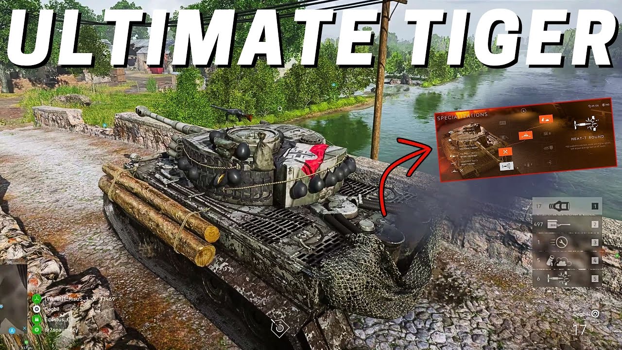 BEST Tiger Build [52-0 Perfect Match] - Battlefield V - YouTube