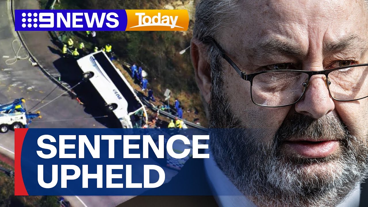 Brett Button's sentence appeal dismissed | 9 News Australia - YouTube