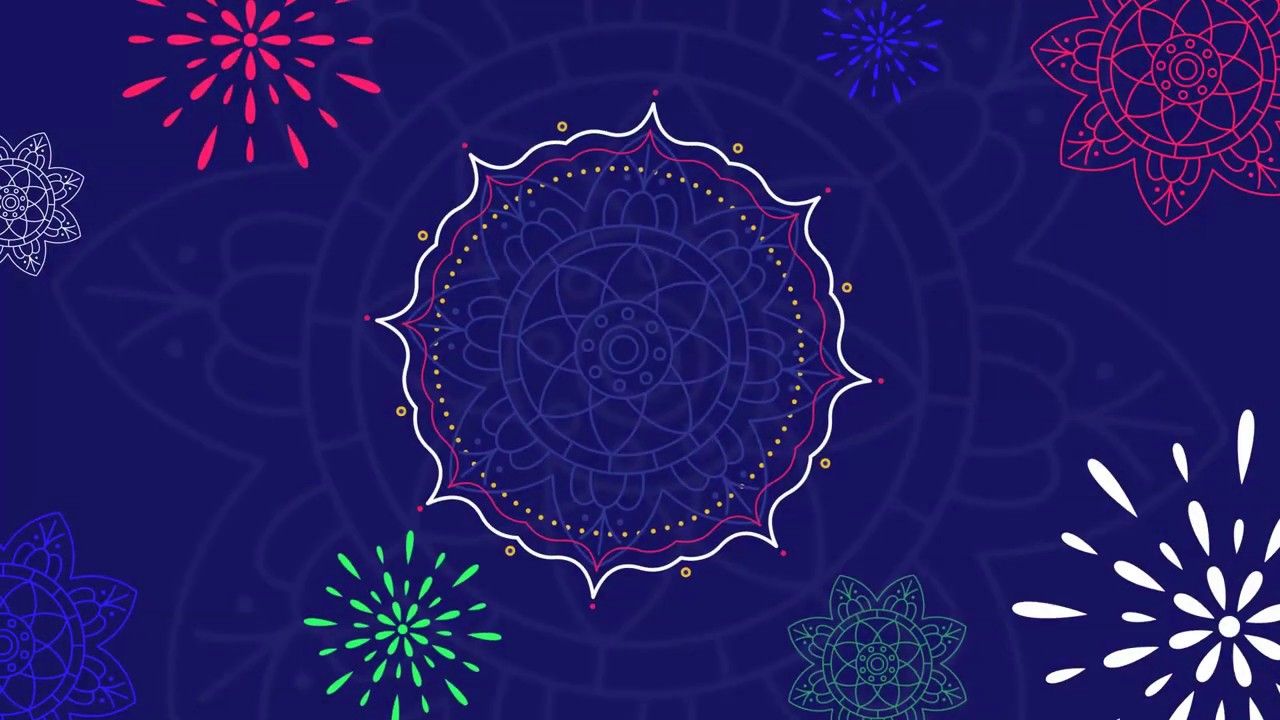 4K Background | Indian Traditional Design | Motion Graphic | Festival ...