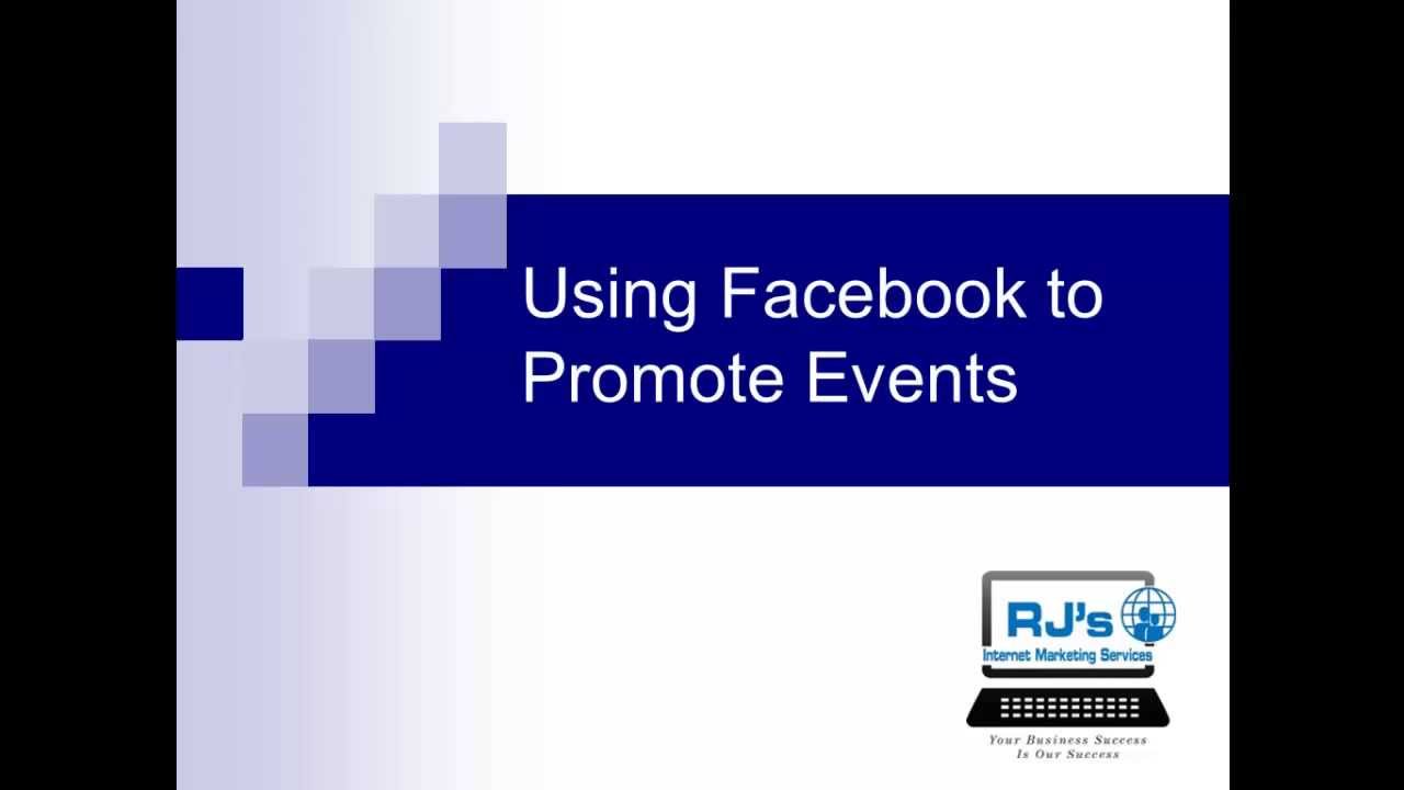 Promote Your Event on Facebook - YouTube