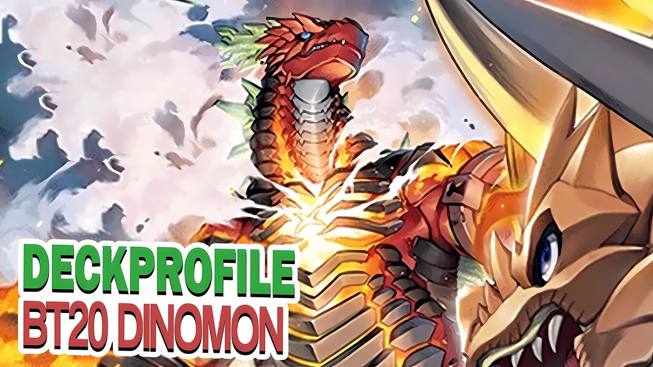 DINOMON (TYRANNOMON) DECK PROFILE | OVER THE X (BT20) – DIGIMON CARD ...