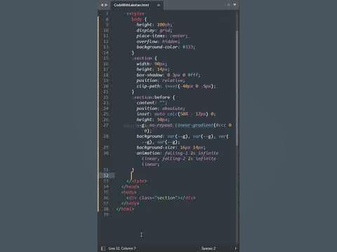 Falling Cubes Animation | HTML CSS - YouTube