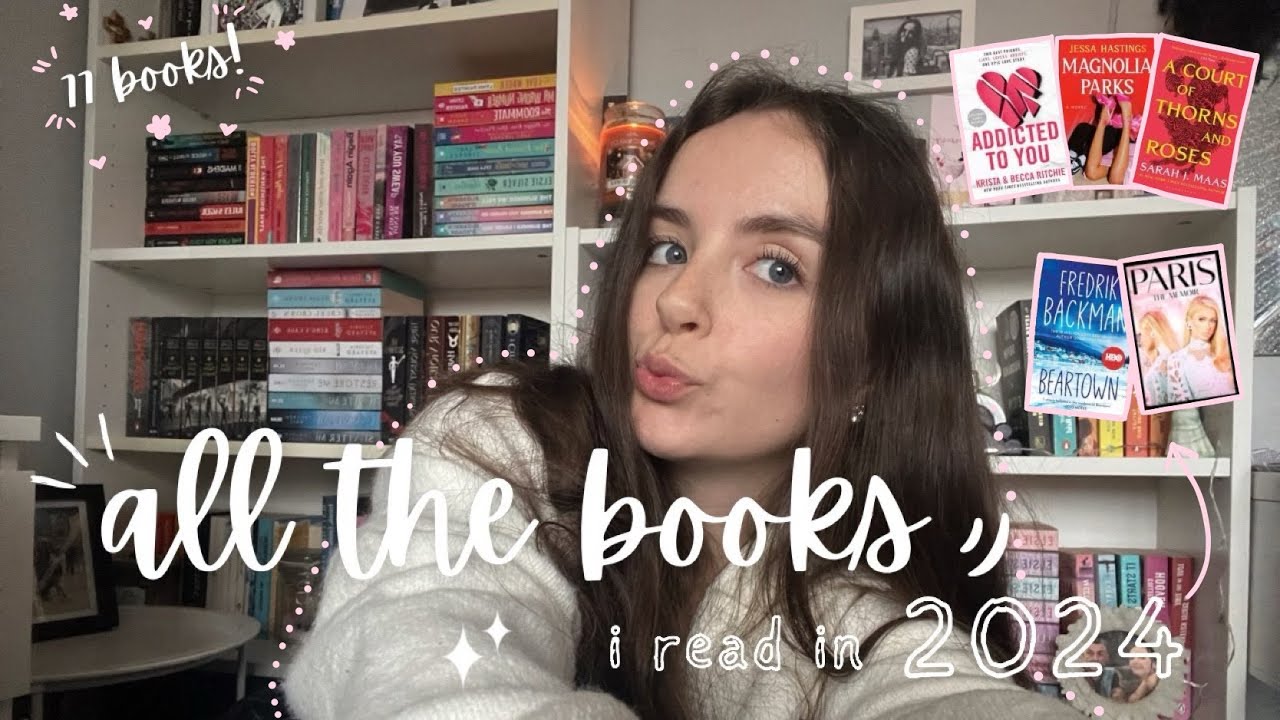 2024 reading wrapped! | the 77 books I read in 2024 - YouTube