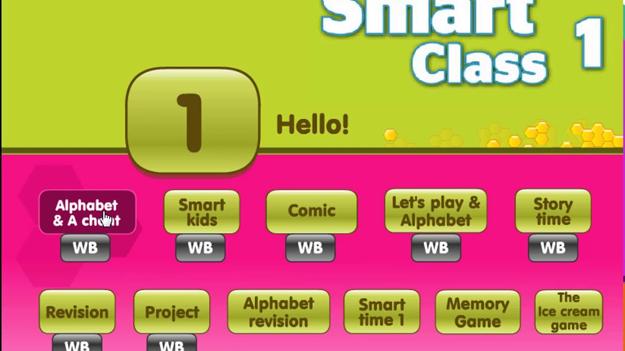 smart class 1 hello - YouTube