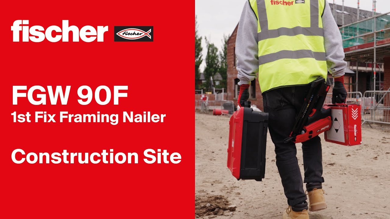 fischer FGW 90F 1st Fix Framing Nailer - YouTube