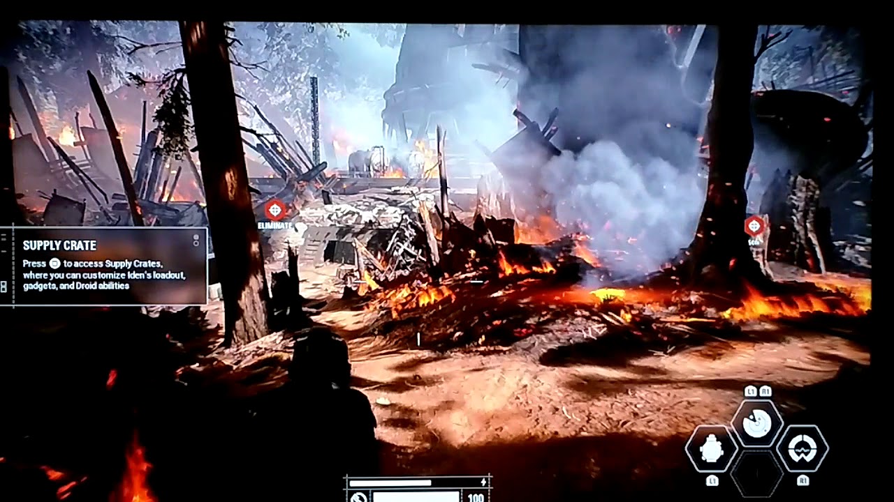 Star Wars Battlefront 2 PS4 gameplay part 4 (story mode) - YouTube