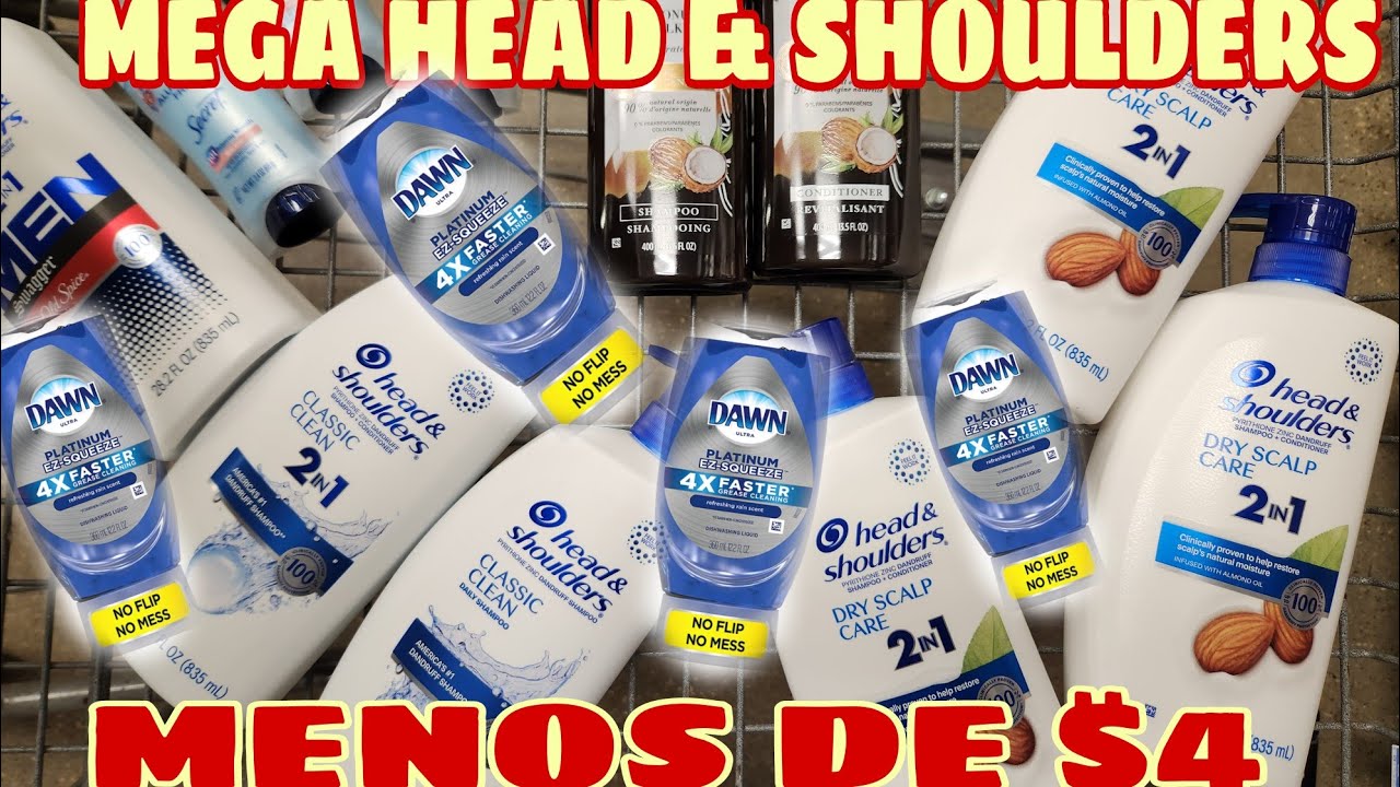 🚨🔥 MEGA HEAD & SHOULDERS ** MENOS DE $4 **🚨🔥 - YouTube