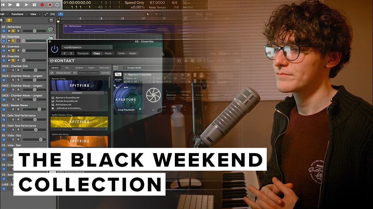 Composing With The Black Weekend Collection - YouTube