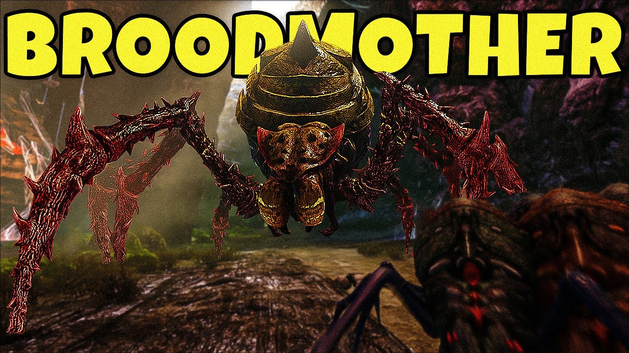 T-Rex vs Gamma Broodmother "BOSS FIGHT" | Ark: Survival Evolved #24 ...