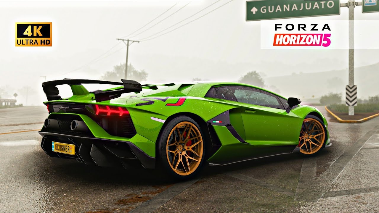 1600HP Lamborghini Aventador SVJ - Forza Horizon 5 | Gameplay 4K - YouTube