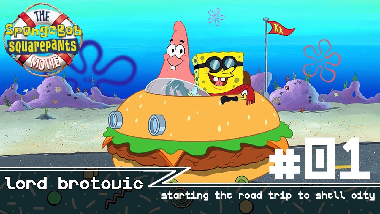 Starting the Road Trip to Shell City || The SpongeBob SquarePants Movie ...
