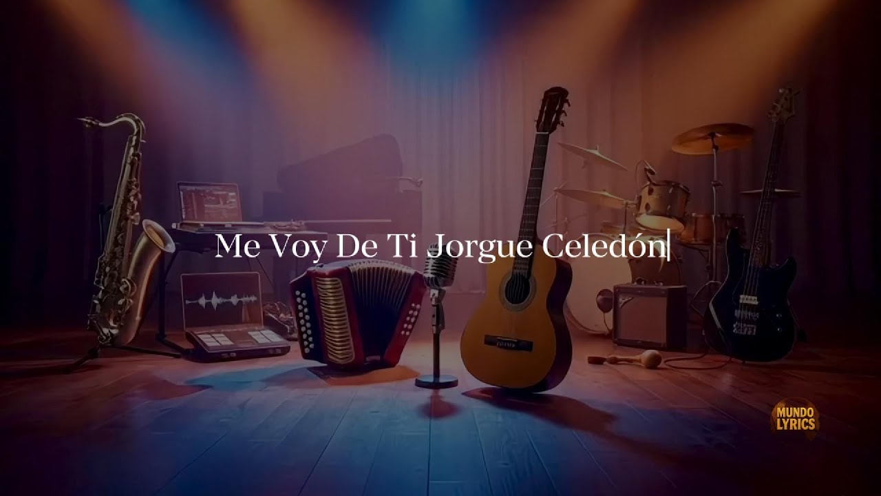 Me Voy de Ti - Jorge Celedón Lyrics (Video Letra) - YouTube