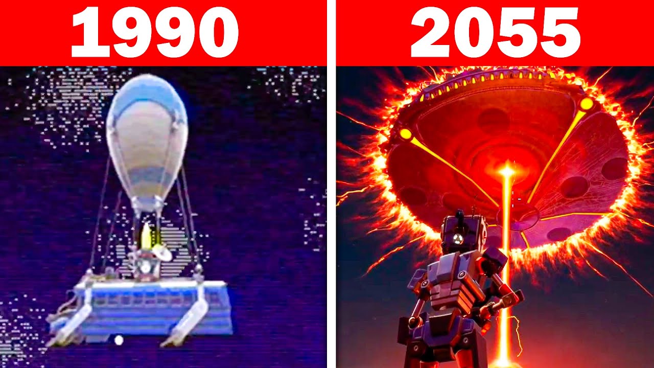 Evolution of Fortnite (1990-2055) - YouTube