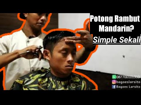 model potong rambut mandarin 2020 (kurangi dikit dikit) - YouTube