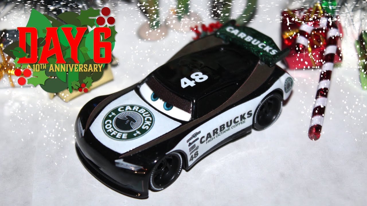 Disney Cars Next-Gen Carbucks Piston Cup Racer (Starbucks) - Day 6 - 12 ...