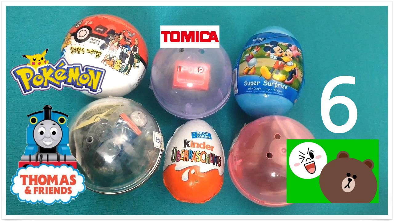 Capsule Toy Pokemon Tomica Thomas kinder Joy kinder chocolate Surprise ...