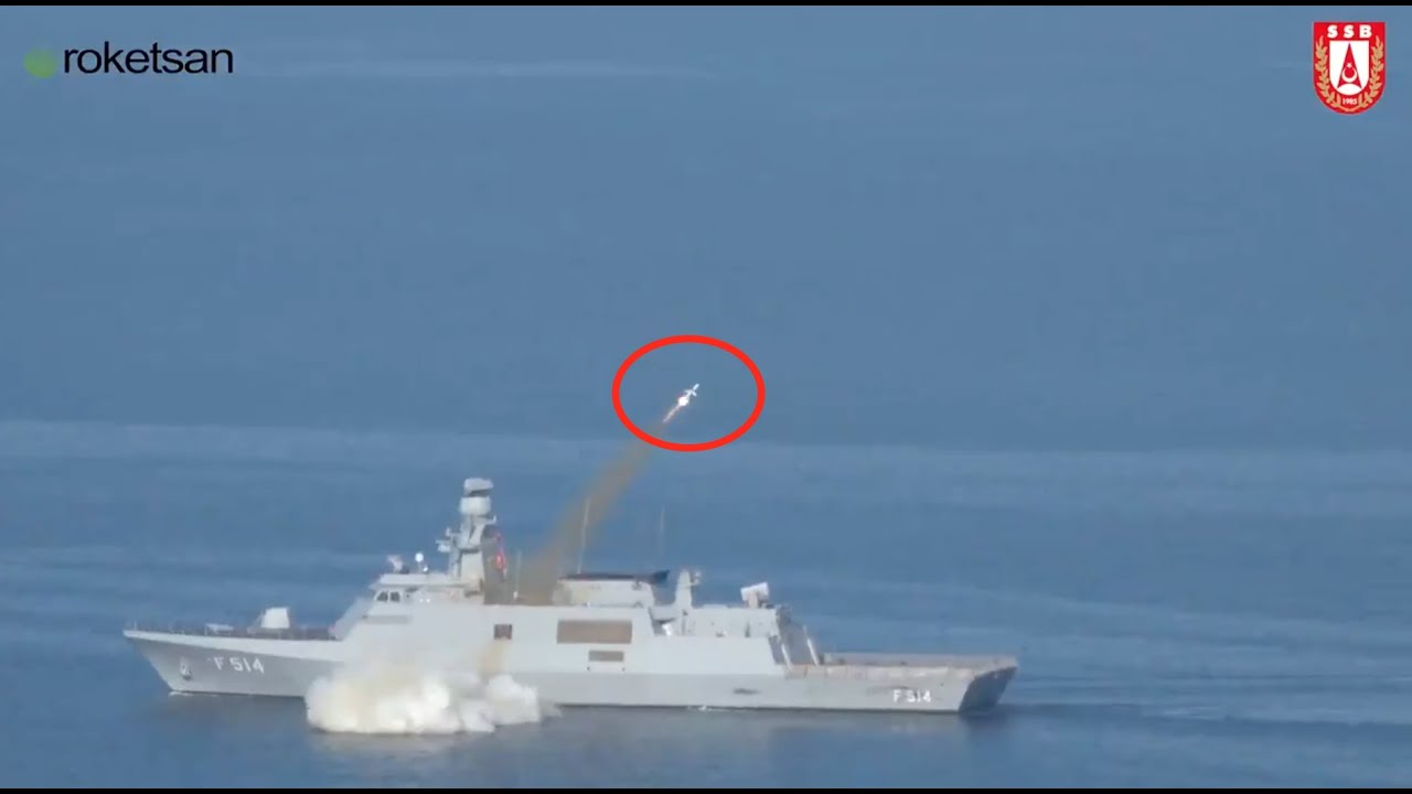 Turkey successfully tests Atmaca first national anti-ship missile in ...