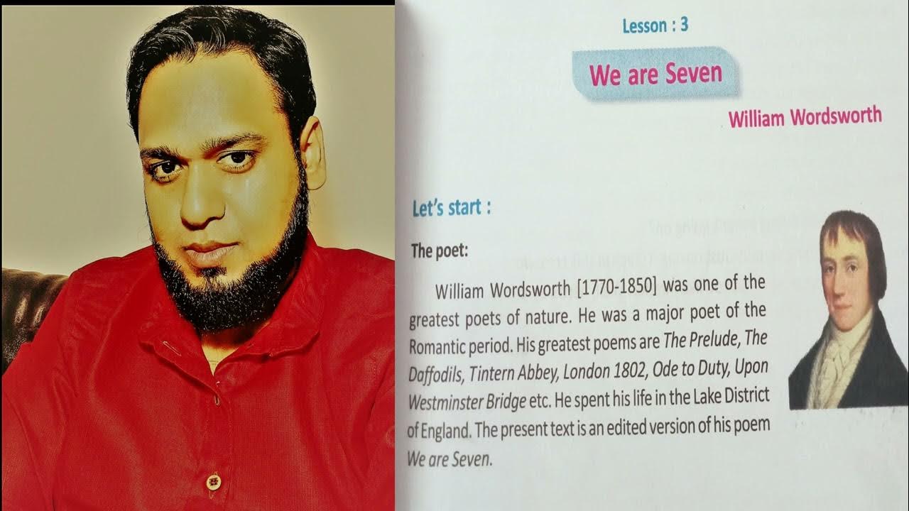 We are Seven (poem), Lesson -3 কবিতা রিডিং/reading. Class-VII, West ...