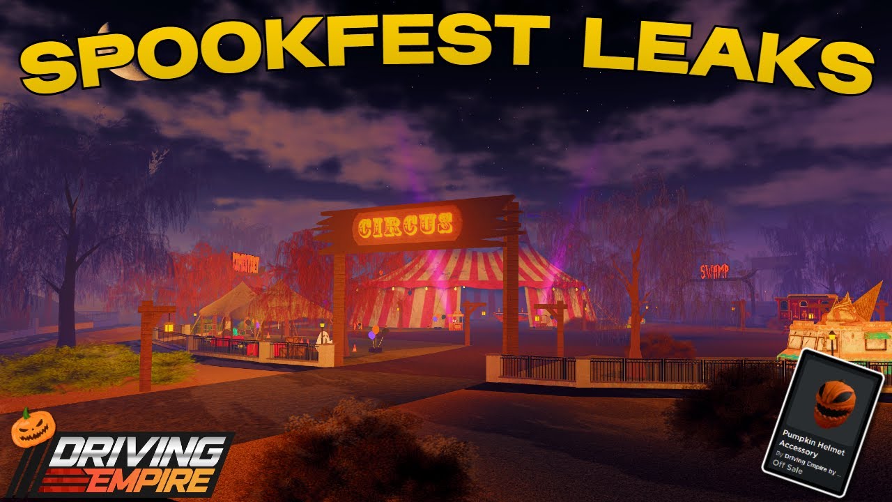 Crazy Spookfest 2023 Leaks Roblox Driving Empire 🎃 Youtube 8202