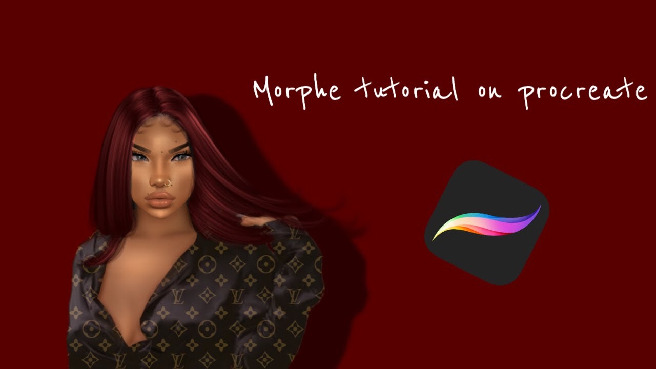 Imvu morphe tutorial on procreate for beginners - YouTube