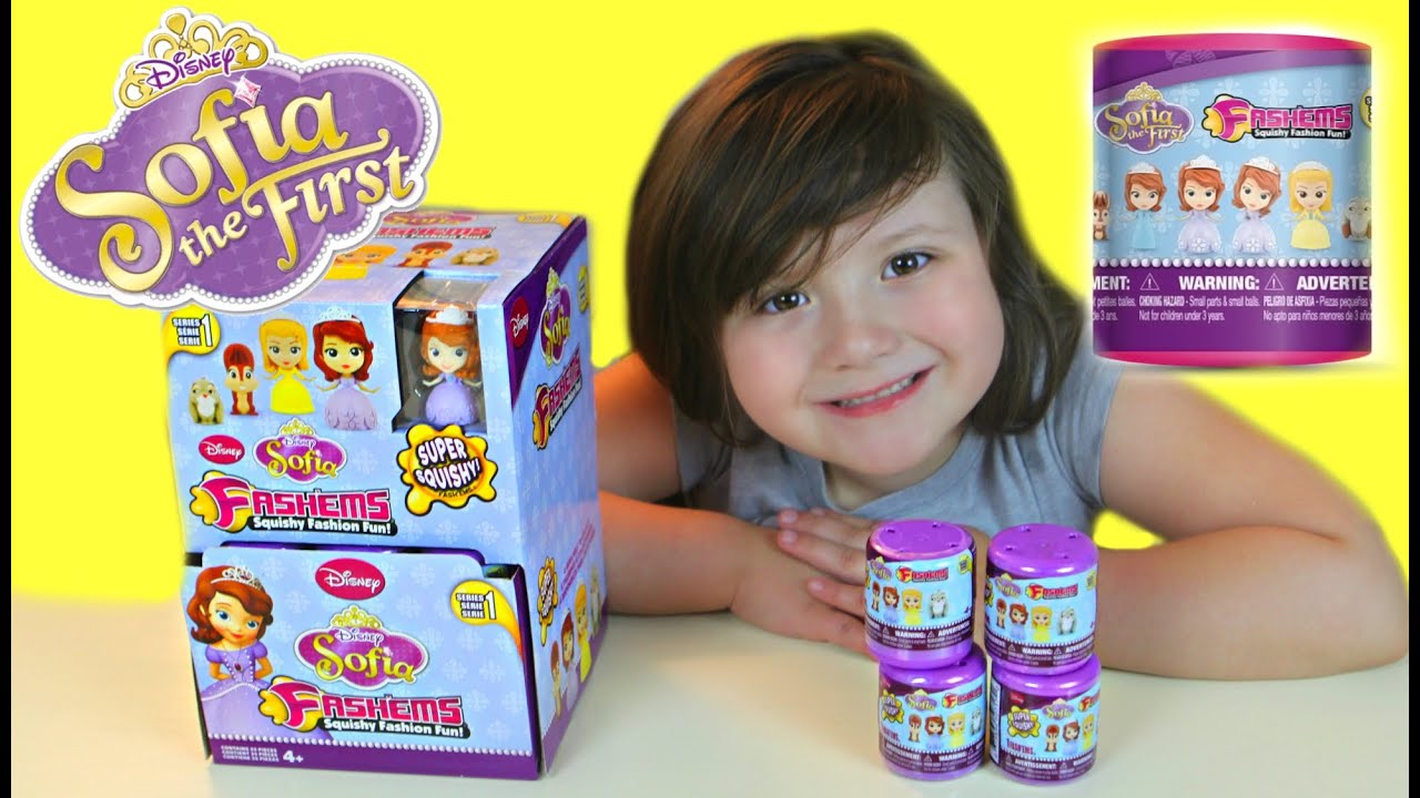 NEW Sofia The First Fashems Surprise Toys- Daisys Toy Vlog - YouTube