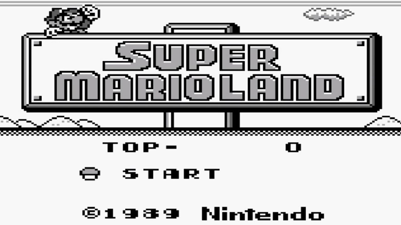 Game Boy - Longplay / Walkthrough - Super Mario Land - YouTube
