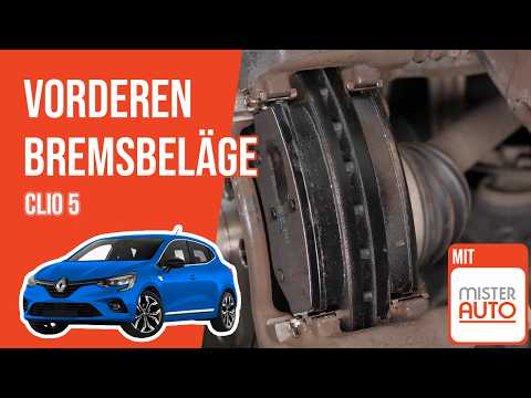 Wie Clio 5 Bremsbeläge vorne wechseln 🚗