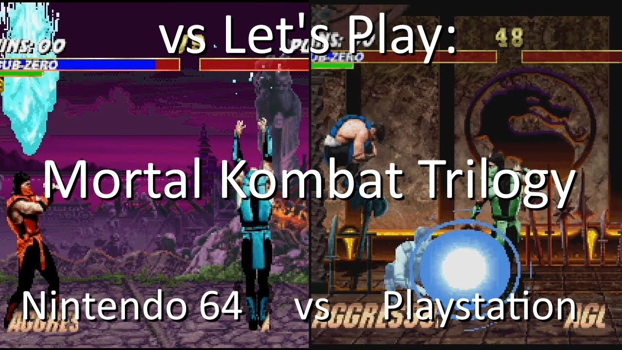 vs Let's Play: Mortal Kombat Trilogy - Nintendo 64 vs Playstation by ...