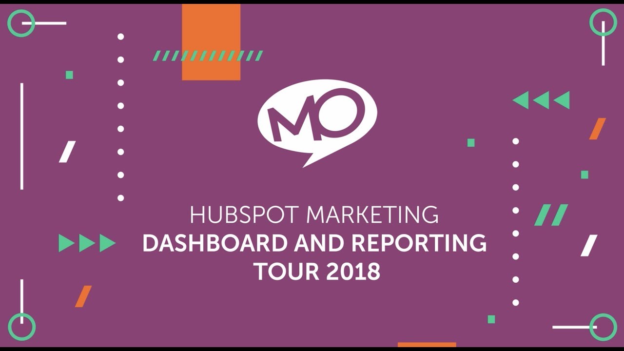 HubSpot Dashboard and Reporting Tour 2018 - YouTube