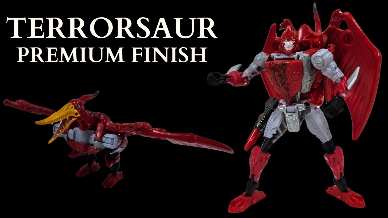 Transformers Takara Tomy Beast Wars Premium Finish Terrorsaur - YouTube